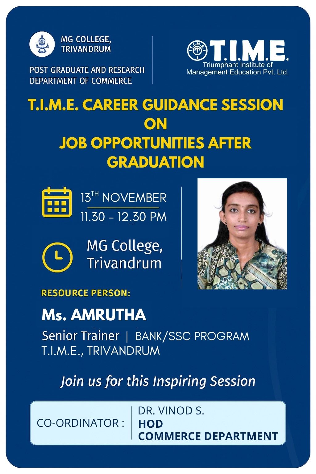 Career Guidance- Job opportunities after graduation